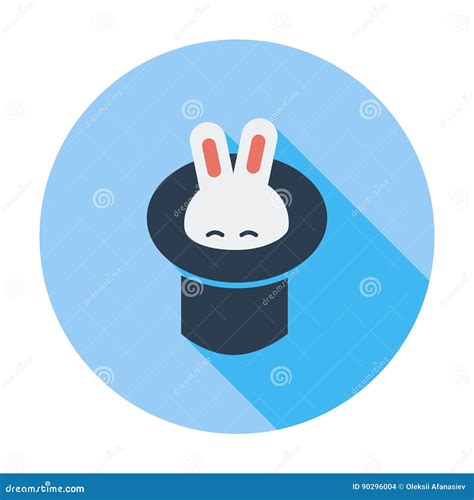 Lapin Dans Le Chapeau De Magicien Illustration De Vecteur Illustration Of Dessin Oreille