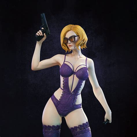 3301 Nina Williams Nsfw Tekken Stl 3d Print Files My Stl