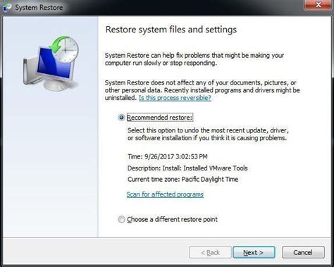 How To Run System Restore From Command Prompt Windows 7