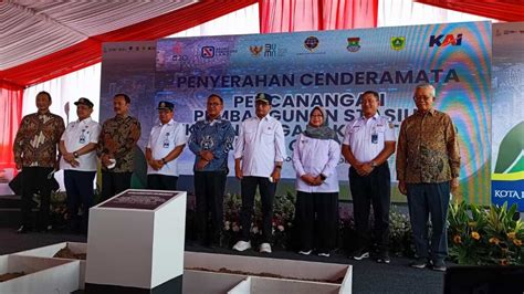 Menhub Apresiasi Agung Podomoro Bangun Stasiun Dan Fly Over Tenjo