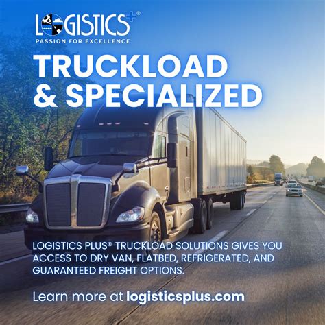 Logistics Plus Inc On Linkedin Logisticsplus Truckload