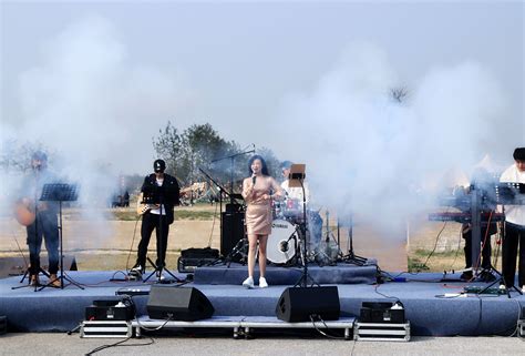 昨天在未央宫国家遗址公园西安门演出