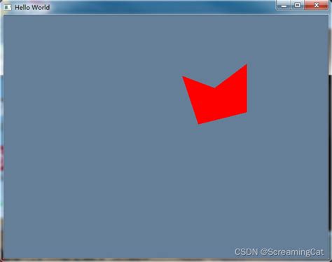 opengl模板测试的应用场景—凹多边形的绘制 opengl绘制凹多边形 csdn博客