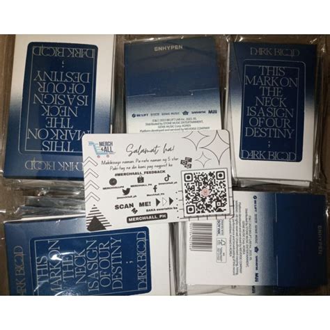 ONHAND ENHYPEN DARK BLOOD WEVERSE VERSION Shopee Philippines