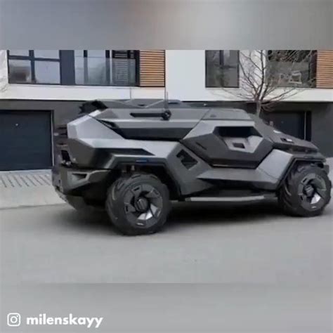 Armortruck Suv Designed By Milen Ivanov Video In 2022 Dream Cars