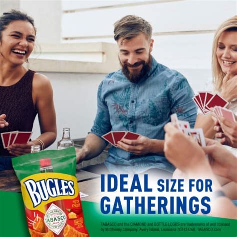 Bugles Tabasco Flavored Crispy Corn Snacks 7 5 Oz Kroger