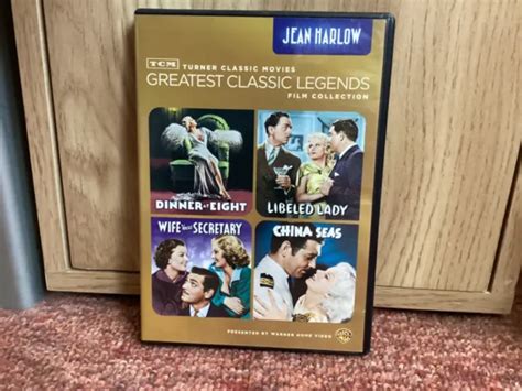 Tcm Greatest Classic Legends Collection Jean Harlow Dvd Import