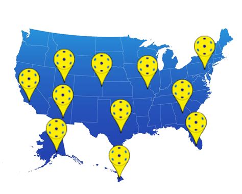 Pickleball Maps