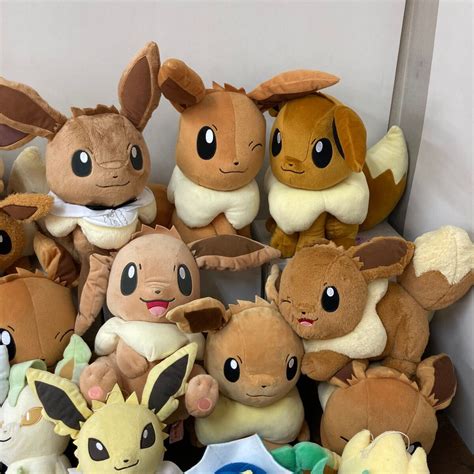 Yahooオークション Rk143 ポケモン イーブイ 進化系 ぬいぐるみ 大