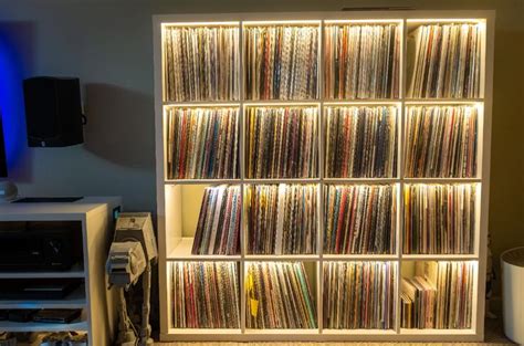 Kallax Record Storage With A Few Extra Bits To Make It A Bit More