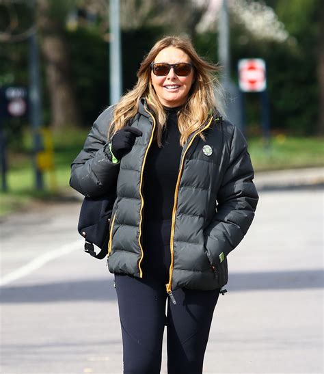 Carol Vorderman Arrives At Saturday Morning Radio Show In Cardiff 03 21