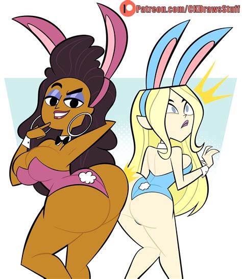 Rule 34 2girls Anne Maria Tdi Bunny Ears Bunny Tail Cartoon Network