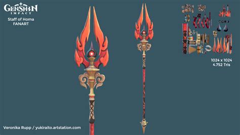 Ue Staff Of Homa Fanart Veronika Rupp