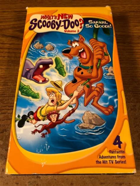 Whats New Scooby Doo Vol2 Vhs Safari So Good Used Movie Video Tape Cartoon Eur 744