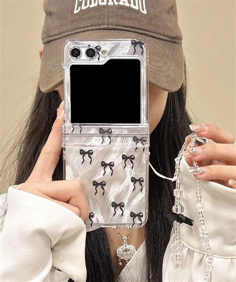 핑크리어카 귀여운 지플립 발레코어 리본 스트랩 Z플립 3 4 5 6 지플립6케이스 지플립5케이스 투명 심플 스트랩케이스 힌지보호 핸드폰줄 삼성 갤럭시 핸드폰 휴대폰 폰