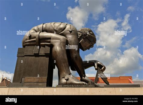 A Huge Bronze Sculpture Of Isaac Newton Is Based On A 1795 Engraving By William Blake 1757 1827