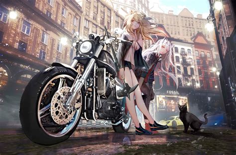 Bike Anime Wallpapers Wallpaper Cave