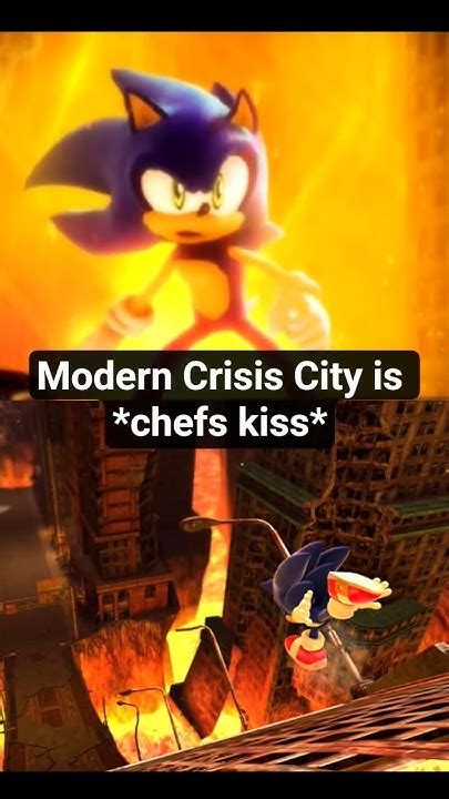 Sonics Modern Crisis City Is The Bomb Diggity Niggity Sonic