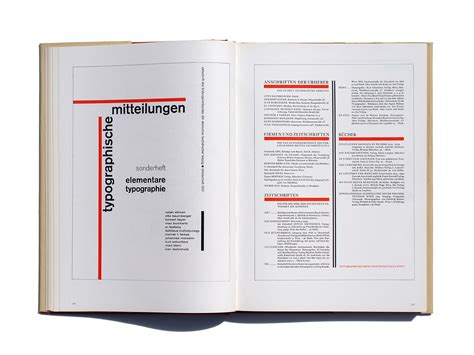 Leben Und Werk Des Typographen Jan Tschichold Page Spread