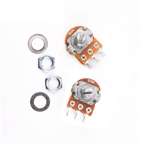 Potentiometer Dreh Poti Linear 1k 2k 5k 10k 20k 50k 100k 250k 1m Ohm