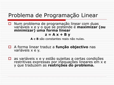 Ppt Programação Linear Powerpoint Presentation Free Download Id5019939