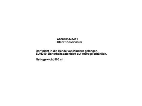 GlanzKonservierer - Mercedes-Benz Online Store