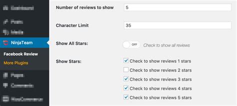 Facebook Reviews Pro Wordpress Plugin Ninja Team