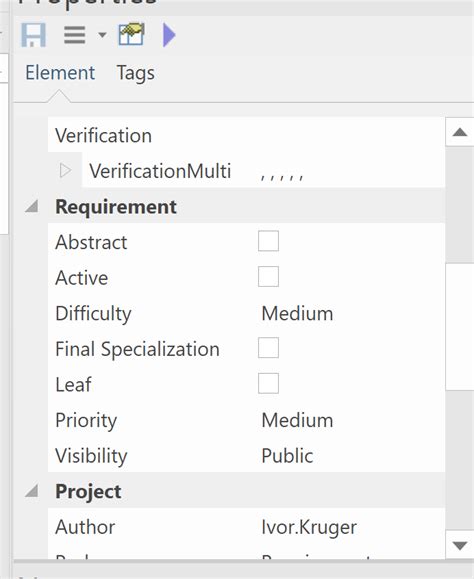 enterprise architect how to create a tagged value as a checkbox stack overflow