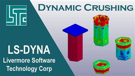 Dynamic Crushing Of A Honeycomb Cell In Ls Dyna R11 Ls Dyna Tutorial