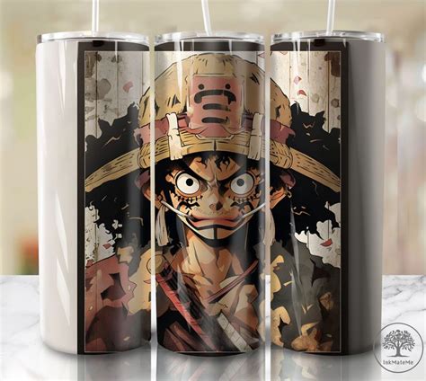 Free Download Samurai Usopp One Piece Tumbler Wrap Png File Available