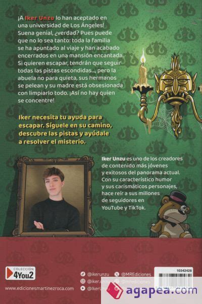 Escapando De La Mansion Embrujada Iker Unzu 9788427052482