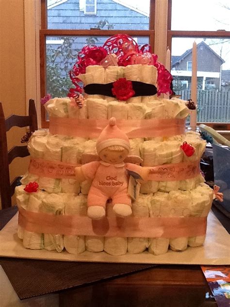 Square Diaper Cake 150