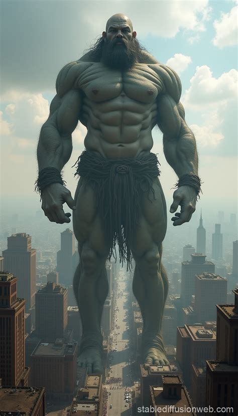 Giantess In The City Stable Diffusion Online