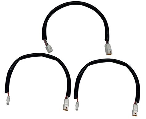 Wiring Extensions Allowing Installation Of Bars Up To 18 Tall Wire