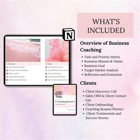 coaching client portal notion template coach client onboarding portal notion coaching program