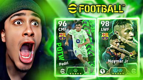 Pedri And Neymar Masterclass Performance Efootball Youtube