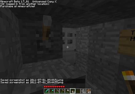 Secret Room Using Sticky Pistons Minecraft Map