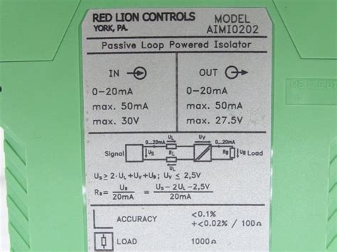 Red Lion Controls Aimi0202 Plc Module