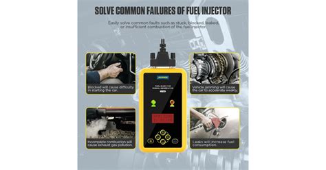 Injector Signal Generator Super Pulse Signal Tester Injector Flushing Pulse Pressure Tester