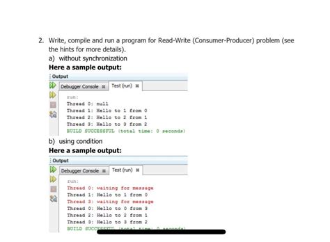 Solved 2 Write Compile And Run A Program For Read Write