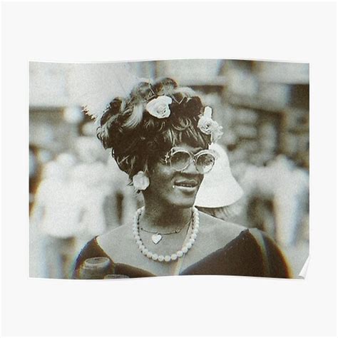 Marsha P Johnson Lgbtq Icon Premium Matte Vertical Poster
