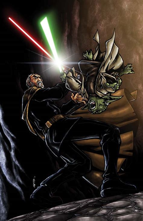 Yoda Vs Count Dooku Jedi Gamer