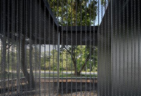 Gallery Of Grid Lines Boundary Pavilion Sim Studio 14
