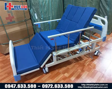 giường y tế đa năng 4 tay quay a0i i