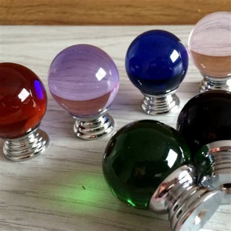 Amber Glass Knobs Etsy