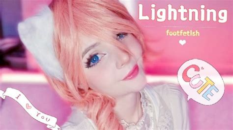 Final Fantasy Xiii Cute Cosplay Lightning Foot Fetish Xxx Mobile