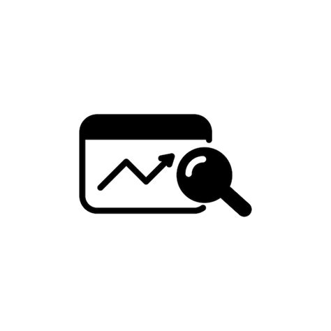 Premium Vector Data Analysis Icon