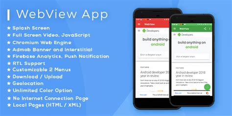 Advanced Android Webview App By Alphapp Codester