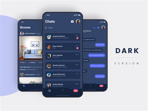 social ios app ui kitsocial ios app ui kit made for sketch ios app ui