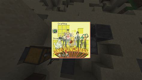 one punch man custom gui pack minecraft texture pack